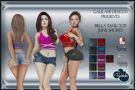 Second Life Marketplace - [*Galilahi*] June Shorts Demo
